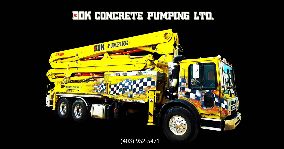 Stone Slinger Service | DDK Concrete Pumping Ltd.